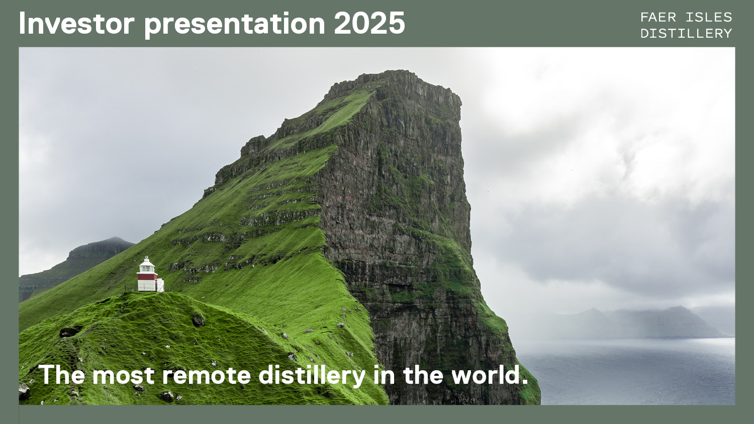 Invest in Faer Isles Distillery - Faer Isles Distillery